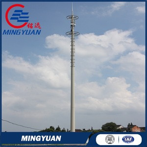 Buy 30m Telecommunication Steel Monopole Tower from Jiangsu Mingyuan ...