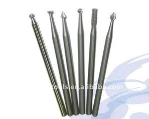 Buy 6pcs Mini Diamond Burr Tip Set Rotary Drill Bit Tool Set For Power ...