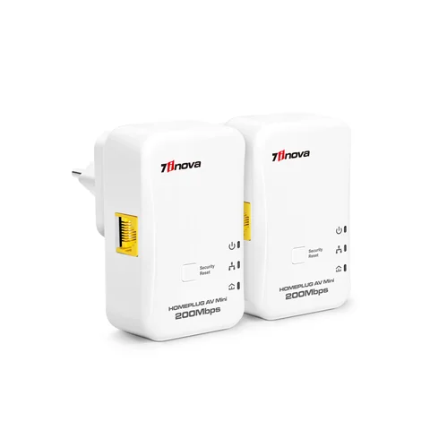 Buy 7inova Homeplug Av200 Plug&play Wallmount Powerline Adapter Kit To ...