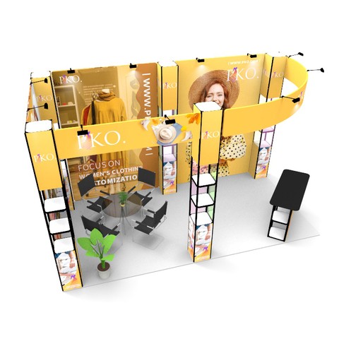 Buy Aluminum Advertising Exhibition Display Easily Carry Indoor 10 X 10 ...