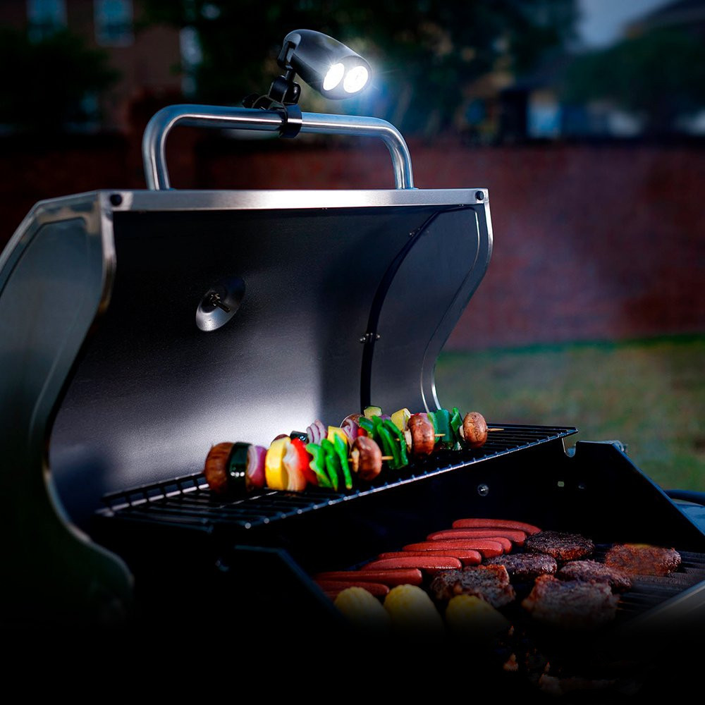 Buy Bbq Led Grille Light 10s With Touch Switch Battery Box from ...