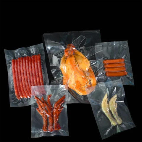 Buy Biodegradable Plastic Vacuum Clear Plastic Mylar Meat Dry Food Heat ...