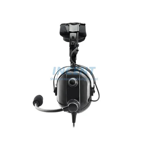 Buy Black Noise Cancelling Aviation Helicopter Headset Noise Reduction ...