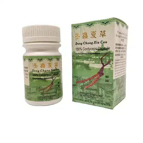 Buy Cordyceps Extract Vacuum Packed Bottle Silkworm 24 Months Shelf ...