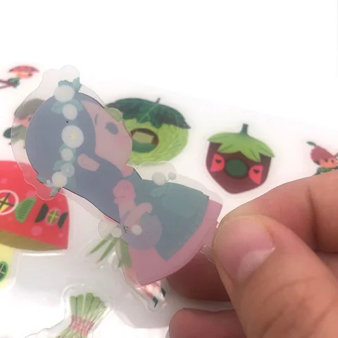 Buy Custom Clear Transparent Self Adhesive Tpe Tpu Silicone Book ...