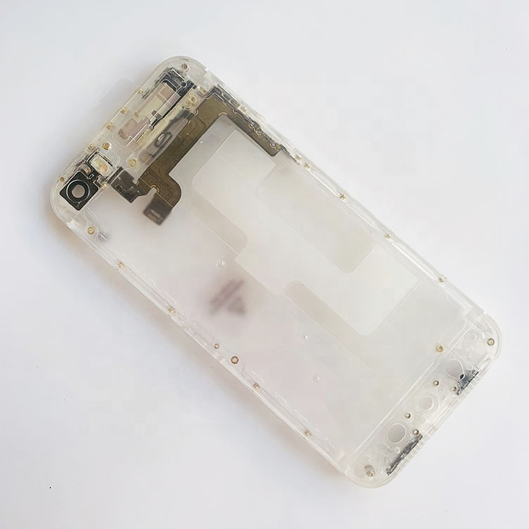 Buy Custom Housing For Iphone 5s Matte Transparent Back Housing ...