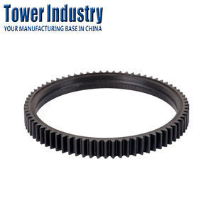 Buy Custom Large Diameter Metal Steel Rotating Flywheel Ring Gear For ...