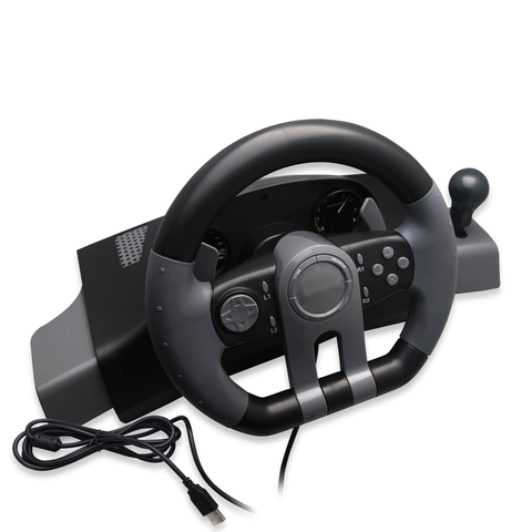 Buy Customizable 3in1 180-degree Steering Angle Game Wheel Gamepad For ...
