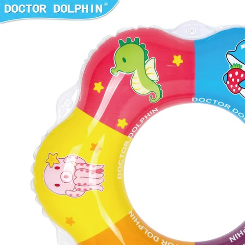 Buy Doctor Dolphin Kids Swimming Float Swim Ring Inflatable Pool Ring Pool Float Ring from NEW ...
