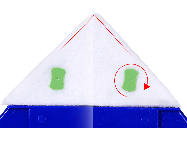 Buy Fiber Scouring Pad Wiper Built In Water Storage Sponge Double Side ...