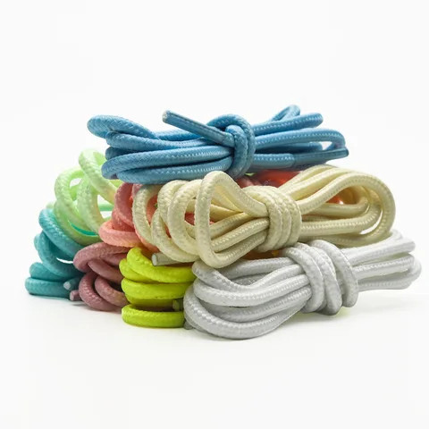 Buy Fluorescent Round Shoes Laces 4 Mm Width 80-180 Cm Round Shoe Laces ...
