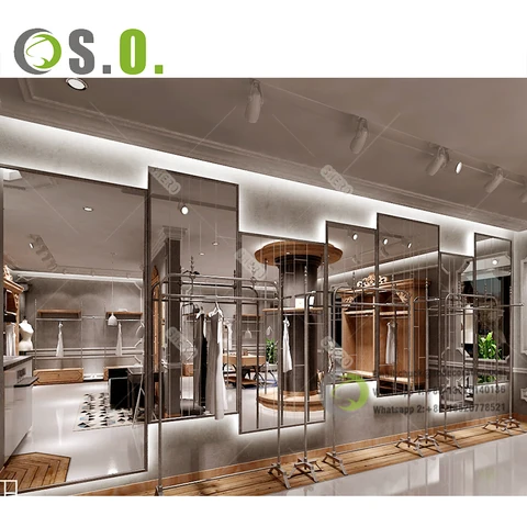 Buy Garment Store Women Clothes Shop Interior Design Decoration ...
