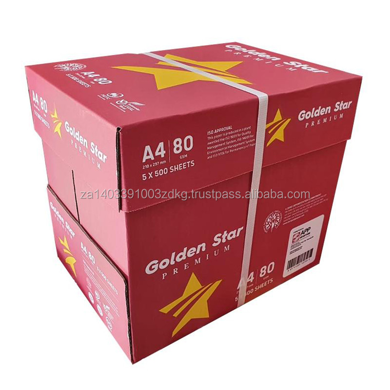 Buy Golden Star Premium A4 Office Paper Copy Paper 80gsm 75gsm And ...