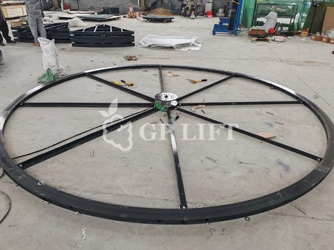 Buy Gpt Series 4ton Car Rotating Platform Display Table Turntable For ...