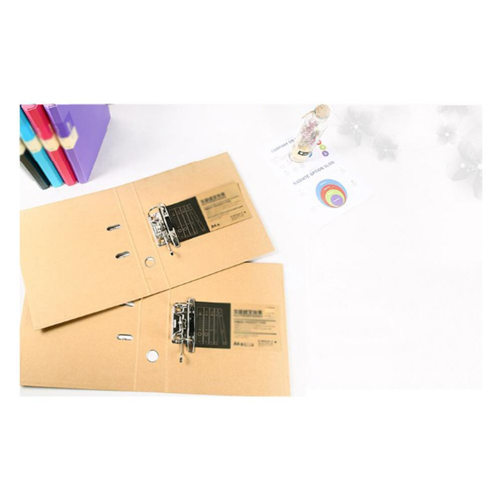 Buy Hard Paper A4 Kraft Paper Lever Arch File Office Products High ...