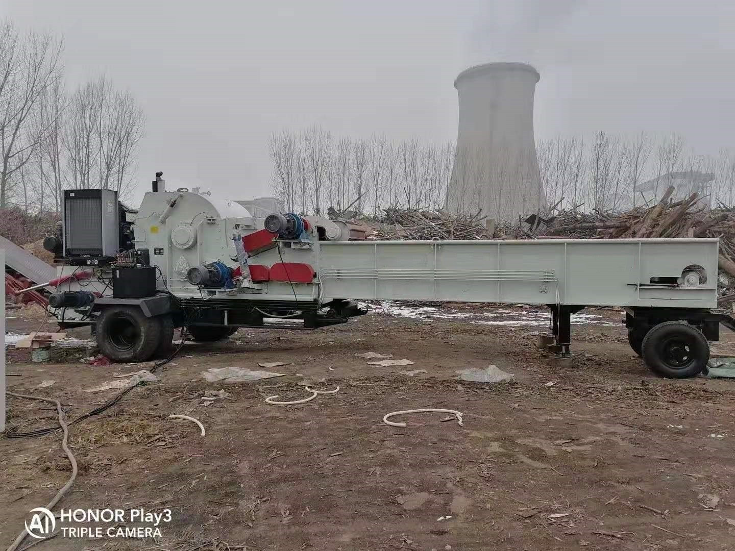 Buy Heavy Duty Big Wood Chipper Bx-2113d Movable Diesel Engine Wood ...