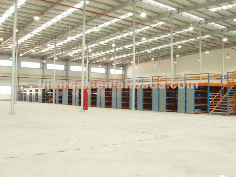 Buy Heavy Duty Industrial Warehouse Steel Platforms Shelving Mezzanine ...