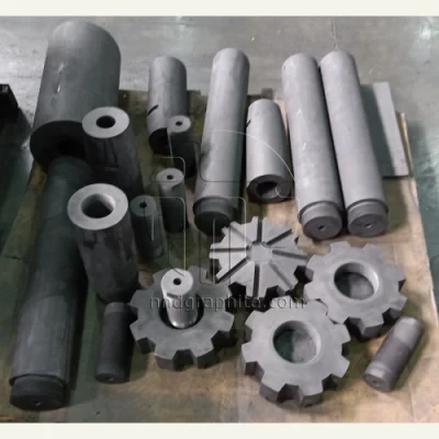 Buy High Density Impregnation Graphite Shafts And Rotors For Aluminum ...