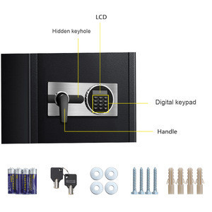 Buy Hot Safety Electronic Fireproof Cover Treadlock Hand Gun Safe from ...