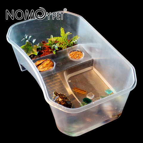 Buy Hot Sale Pp Plastic Turtle Tank House Tortoise Habitat With ...