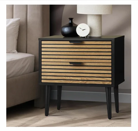 Buy Hot-selling Black And White Bedside Table Portable Led Light For ...