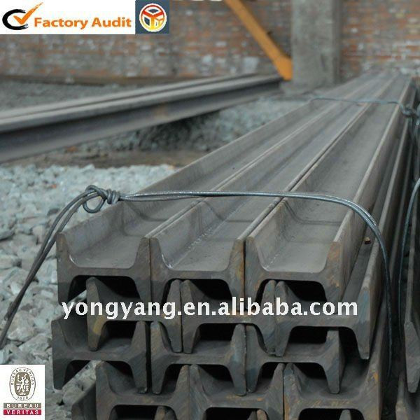 Buy I Beam Steel Tram Road Rail from Hebei Yong Yang Special Steel ...