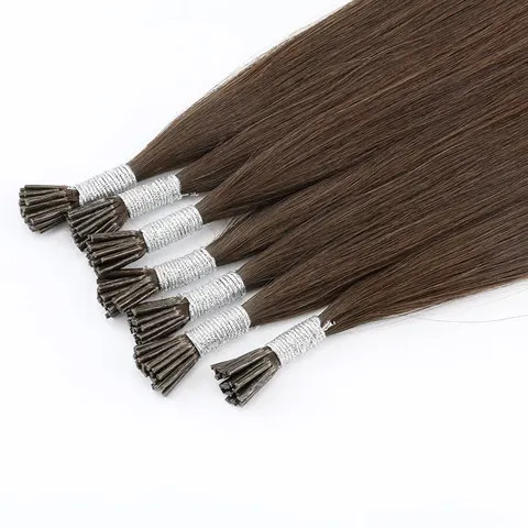 Buy Luxury Double Drawn South Indian Temple Raw Virgin Hair Curly Itips ...
