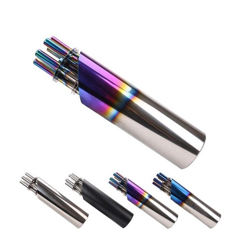 Buy Motorcycle Motorbike Bike Motor Motor Modified Exhaust Pipe Gatling ...