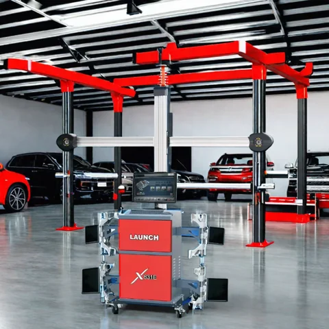 Buy Original Launch X-831e 3d Wheel Alignment Machine Full Set Parts ...