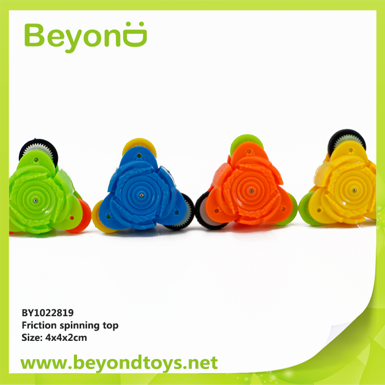 Buy Plastic Triangle Friction Spinning Top Toy For Kids from Shaotou ...