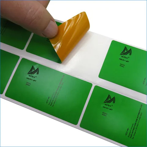 Buy Private Label Custom Shape Design Adhesive Sticker Removable Die ...
