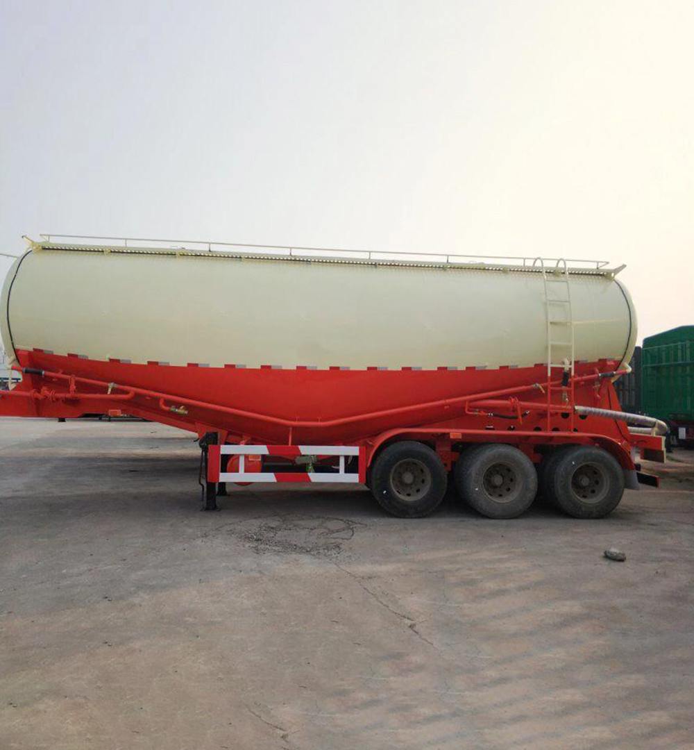 Buy Pta Powder Tank Semi-trailer Euro Type Feed Bulk Flour Pneumatic ...