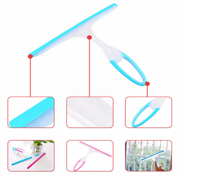 Buy Rubber Blade Shower Screen Washer Soft Scraping Washing Kitchen ...