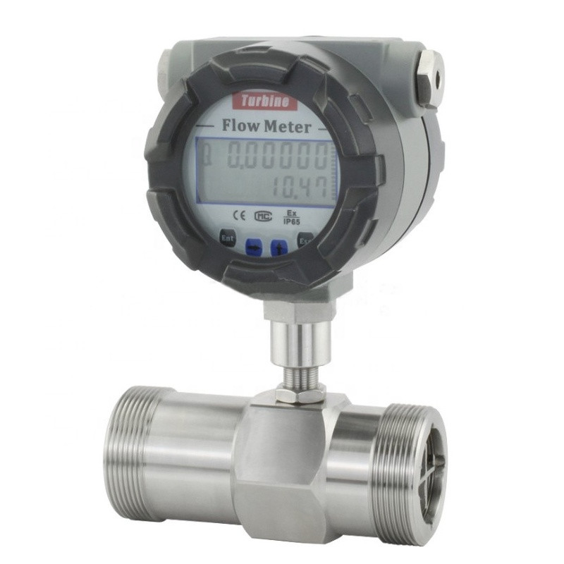 Buy Sanitary Tri Clamp Turbine Ro Water Flow Meter from Shaanxi Qijia ...