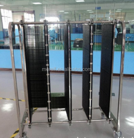 Buy Smt Antistatic Esd Magazine Rack Anti Static Pcb Storage Cart Pcb ...