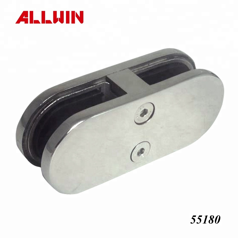 Buy Stainless Steel Flat Base Security Plate Glass Clamp from ALLWIN ...