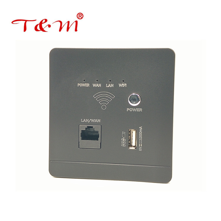 Buy T&m Modern Design Black Wifi Wall Switch With Usb Port from Wenzhou ...