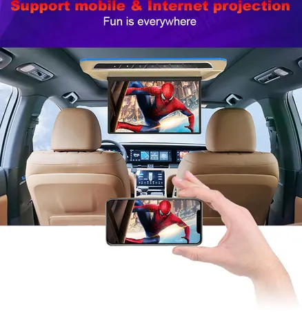 Buy Tf Model 12v Roof Monitor For Car With Android Auto Wifi Function ...