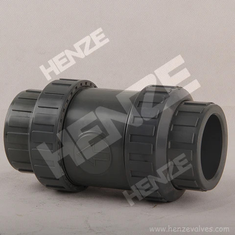 Buy Upvc, Cpvc, Pph, Pvdf, Frpp Plastic Lift Type Check Valve from Henze Valves Corporation ...