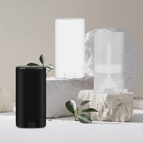 Buy Wholesales Empty 15ml 15g 0.15oz Transparent Black White Twist ...