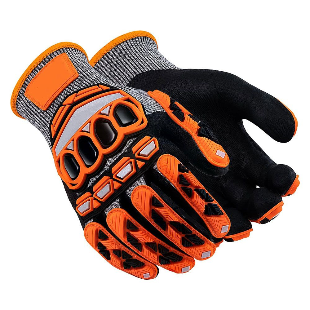 Buy Safety Work Gloves With Impact Protection, Micro-foam Nitrile ...