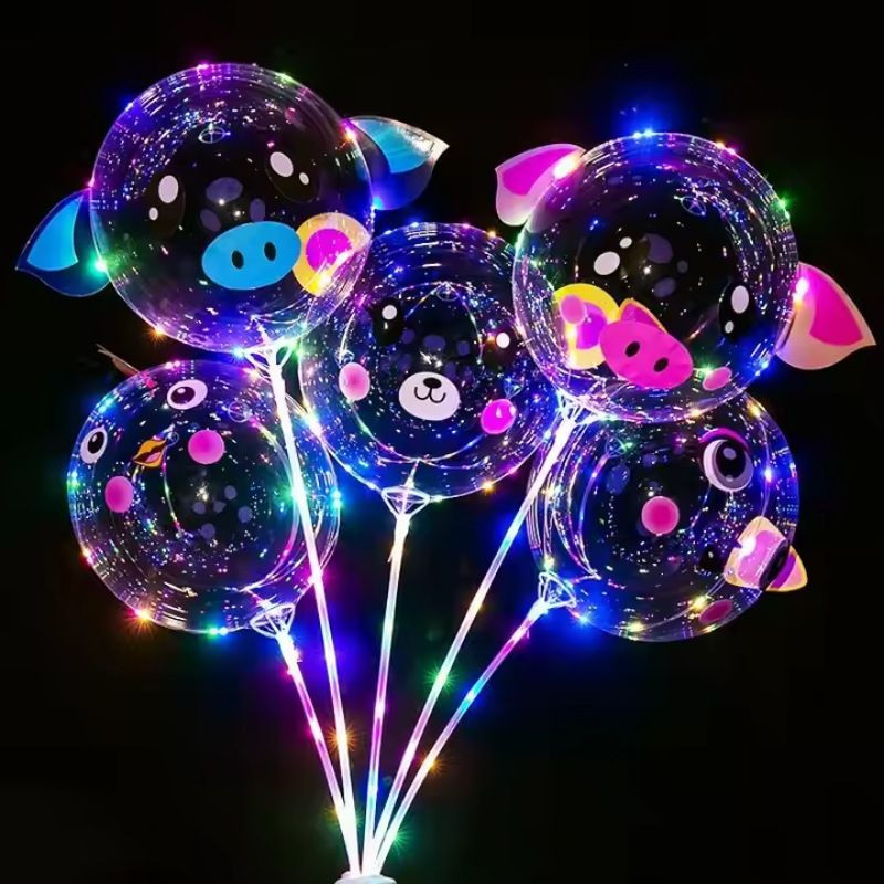 Buy Led Bobo Balloon With Sticker from Hebei Xiongan Yueshi Craft Sales ...
