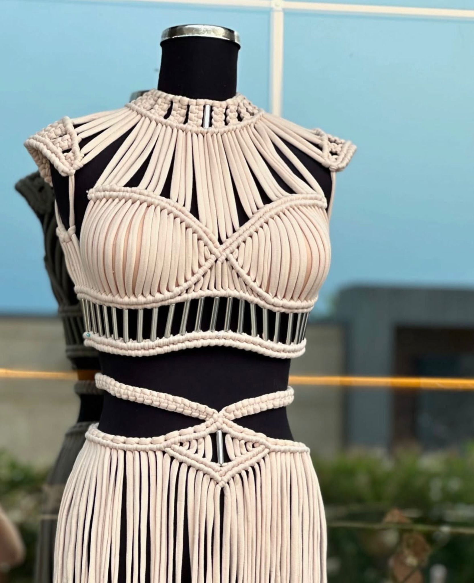 Buy Macrame Dress - Bride - 02 Collection from Gil Tejarat Shahrivar ...