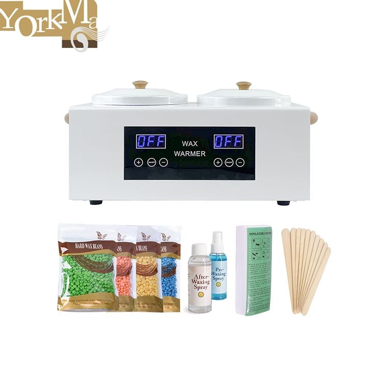 Buy Digital Screen Double Pot Hard Wax Heater 13.5 Oz Sugar Warmers ...