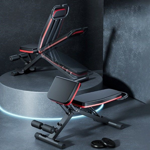 Buy Dumbbell Stool Home Fitness Chair Bench Press Sit-up Aid Equipment ...