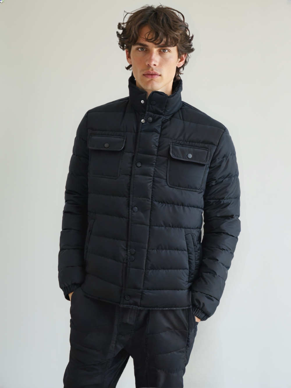 Buy Men’s Foam Padded Jacket Mpj250702 – 50d Polyester Shell, 210t ...