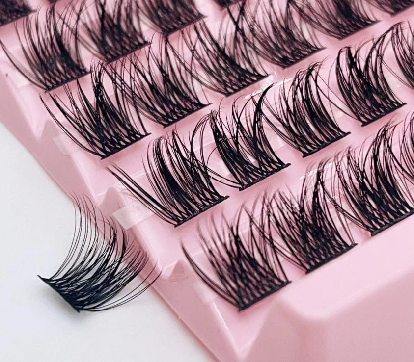 Buy Lc130 Self-grafted Segmented Hair from Qiang Ge Eyelashes, China | Tradewheel.com