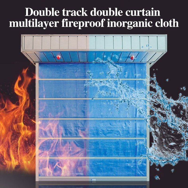 Buy Fire Shutter Door Fire Rated Rolling Shutter Workshop Fire Door ...