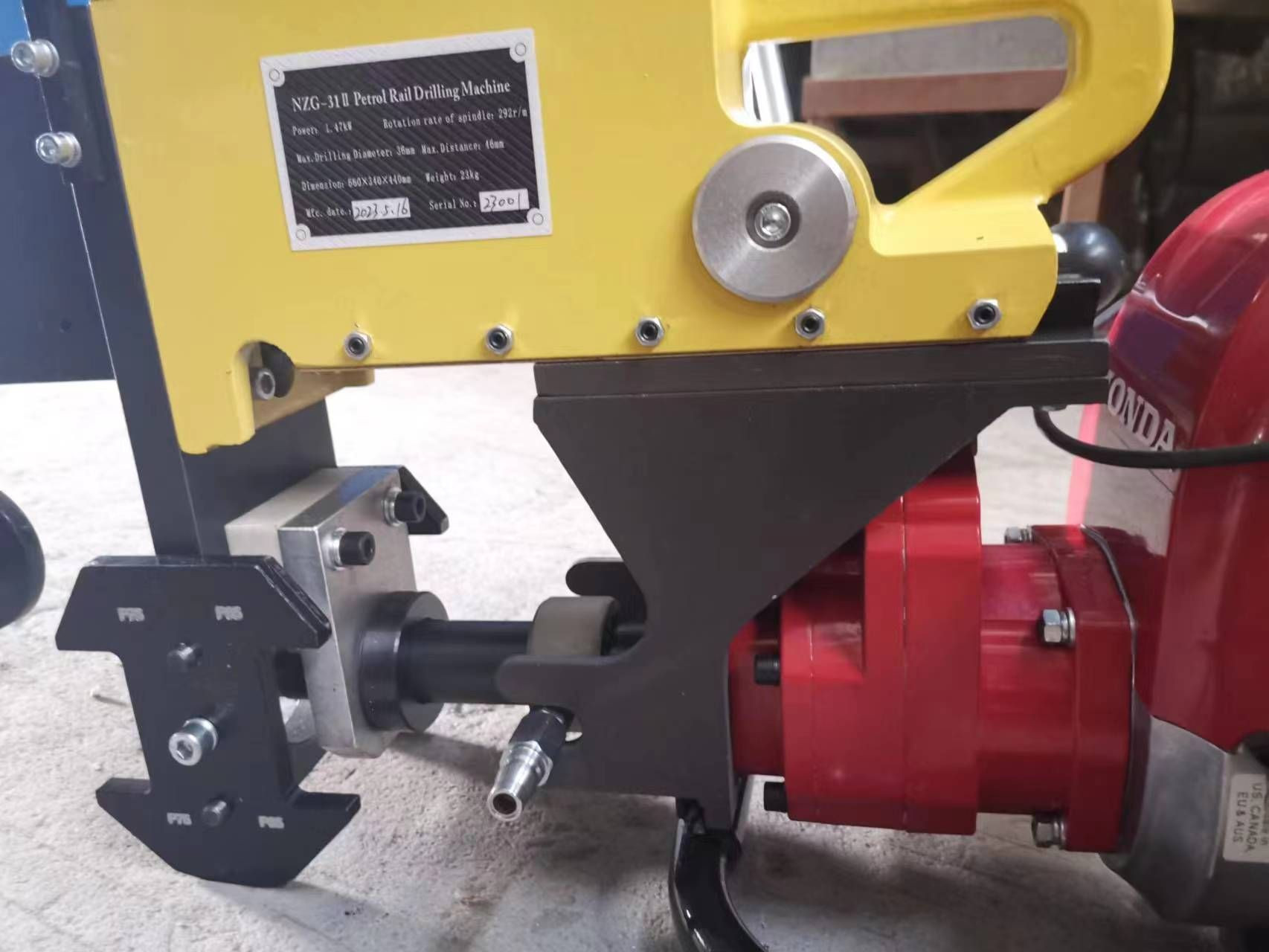 Buy Internal Combustion Rail Track Drilling Machine New from Wuhan ...