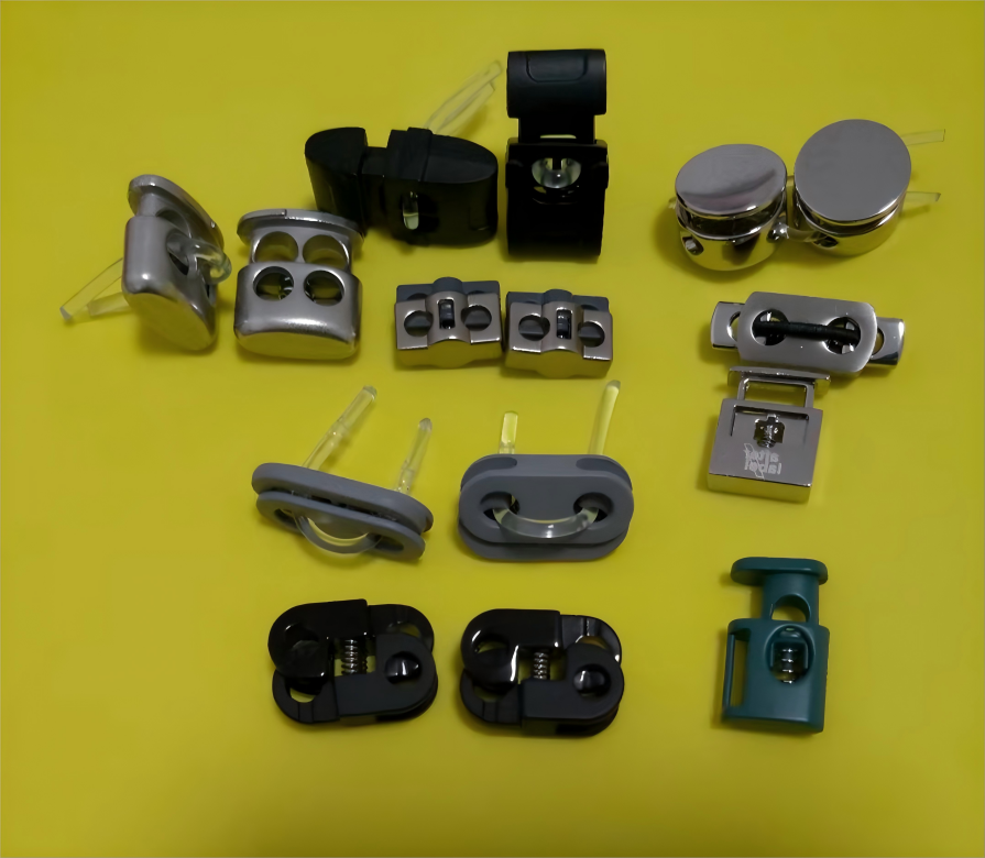 Buy Metal Stopper Cord Lock And Toggle Stopper Round Rope String Spring ...